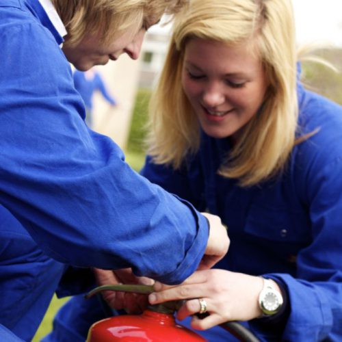 Instructie kleine blusmiddelen - Cursus brandbestrijding